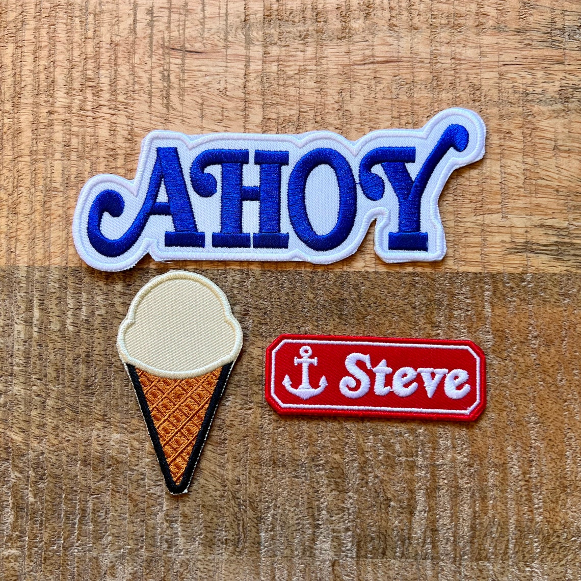 Stranger Things Scoops Ahoy Steve Robin Uniform Patch - Etsy
