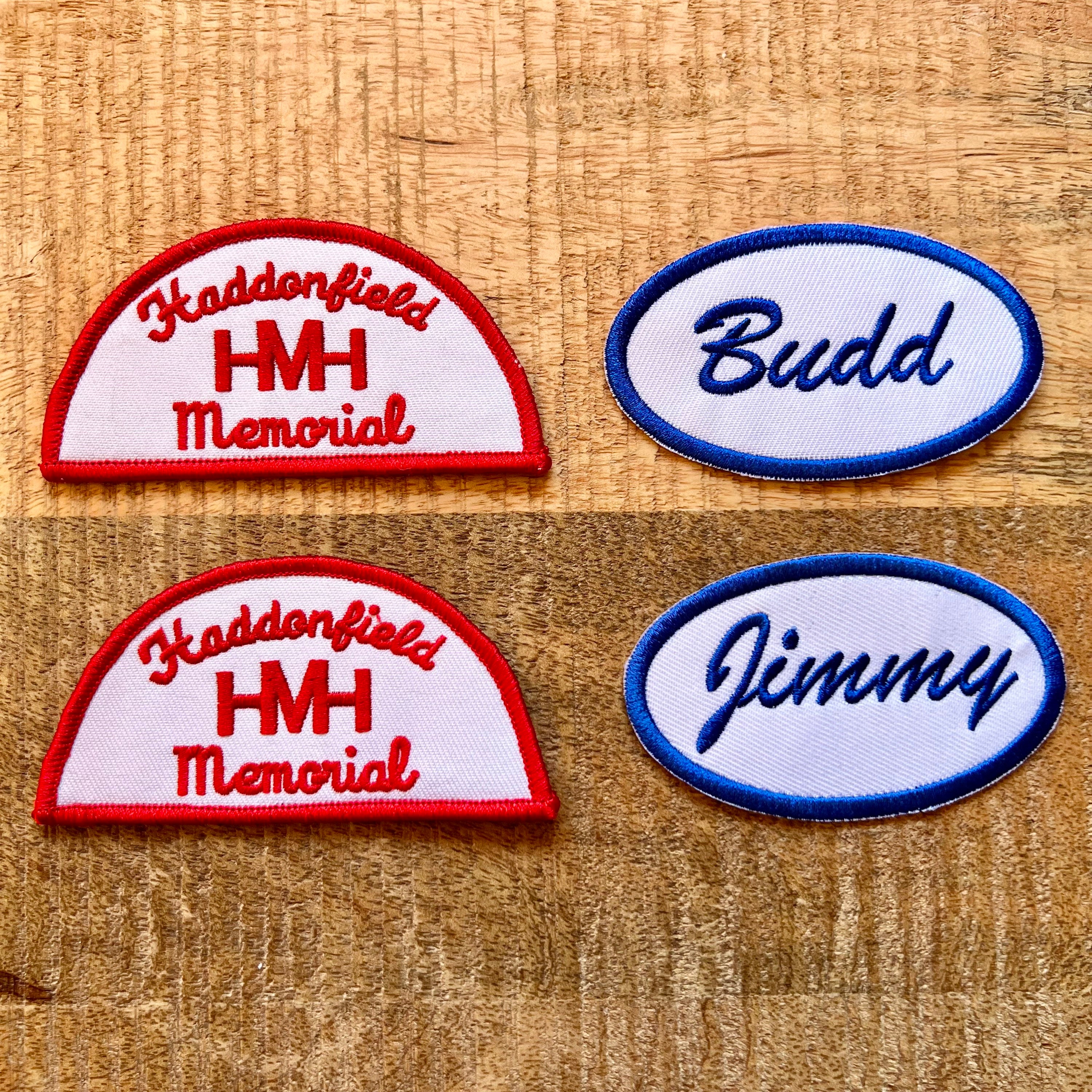 Halloween 2 Haddonfield Memorial Hospital Uniform Budd Jimmy Patch ...
