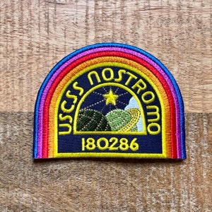 Alien Samuel Brett Uniform & Hat Patches USCSS Nostromo Embroidered ...