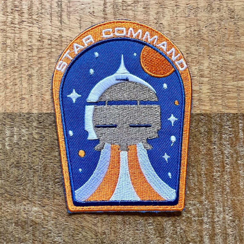 Lightyear Space Ranger Radish Mission Uniform Embroidered Patch Iron on Sew Badge Star Command ...