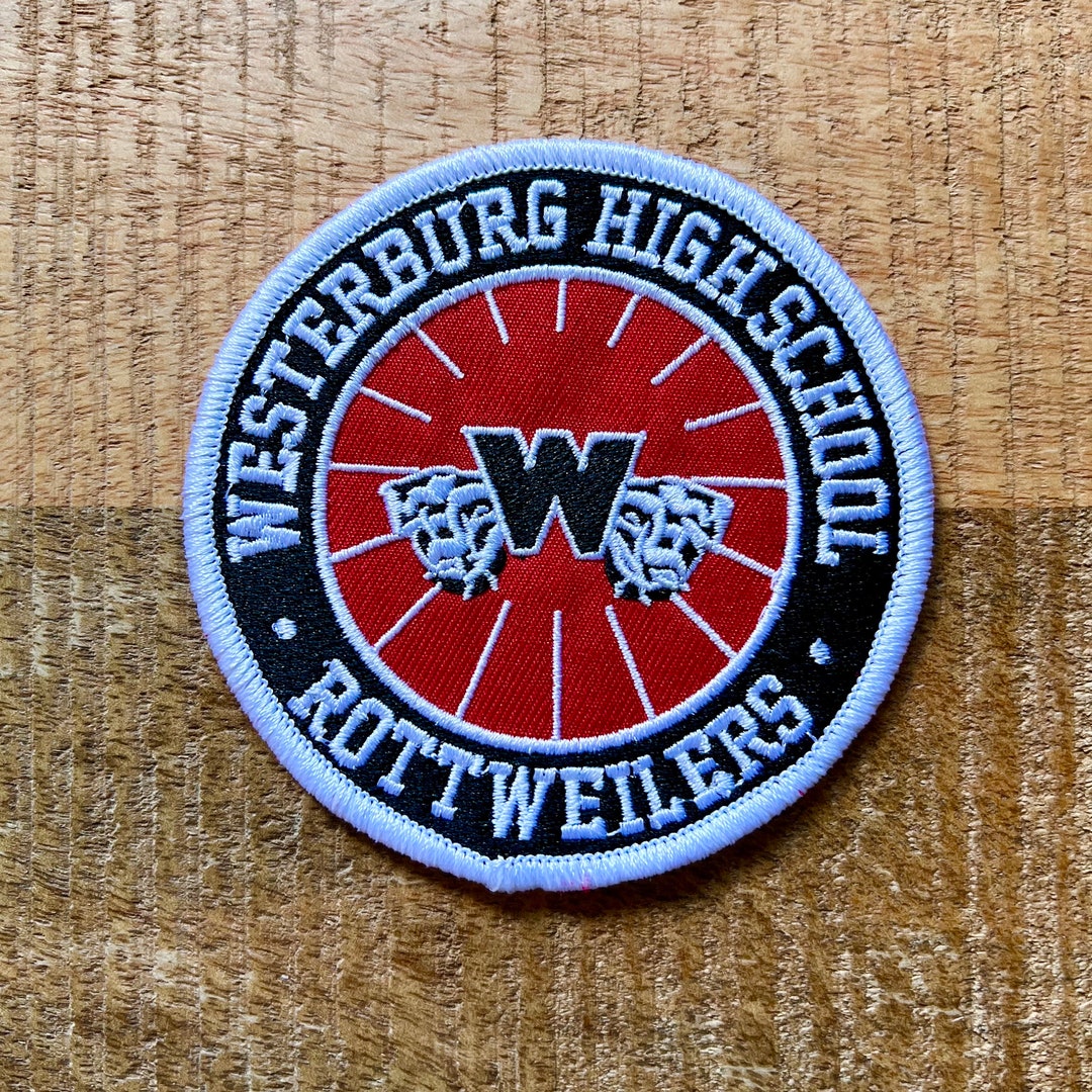 Heathers Westerburg High School Rottweilers Embroidered Patch Uniform ...