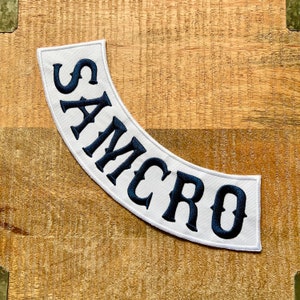 Sons of Anarchy Jax Teller Leather Vest Embroidered Patches Set Iron on ...