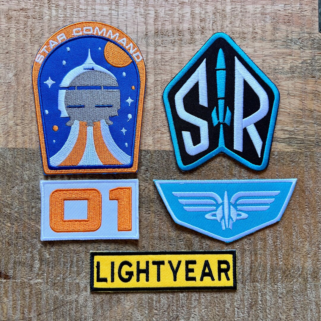 Lightyear Space Ranger Radish Mission Uniform Embroidered Patch Iron on ...