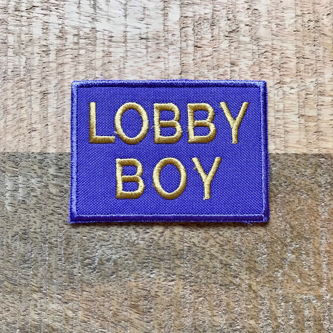 The Grand Budapest Hotel Lobby Boy Zero Moustafa Patch - Etsy
