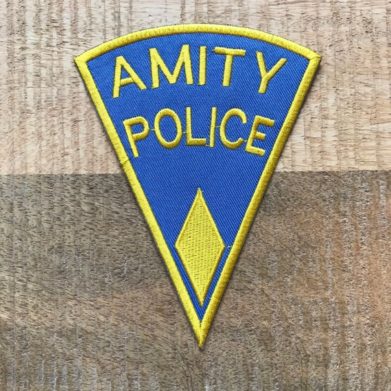 Jaws Amity Police Chief Martin Brody Embroidered Sew on Iron | Etsy