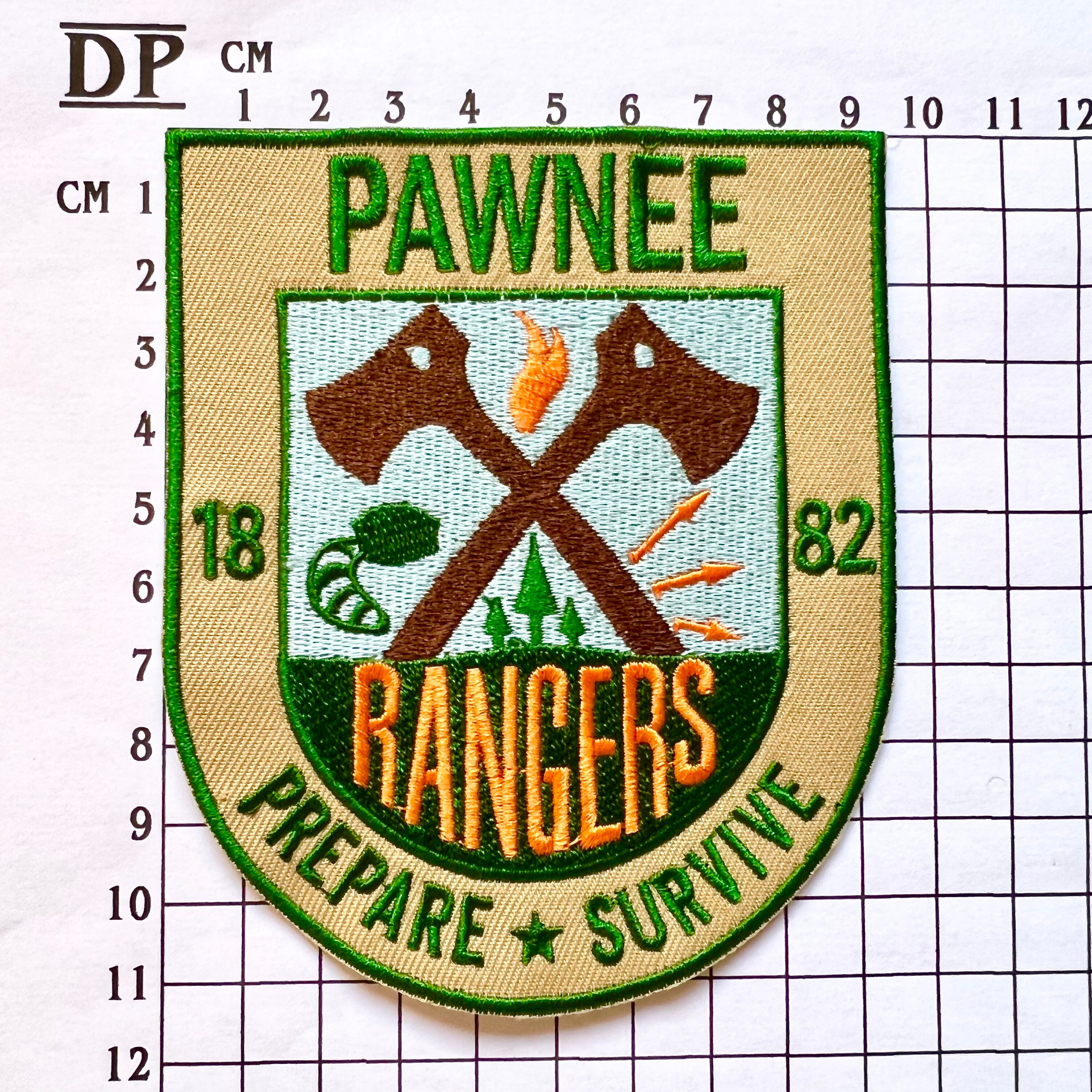 Parks and Recreation Leslie & Ron Uniform Patch Embroidered Iron on Sew ...