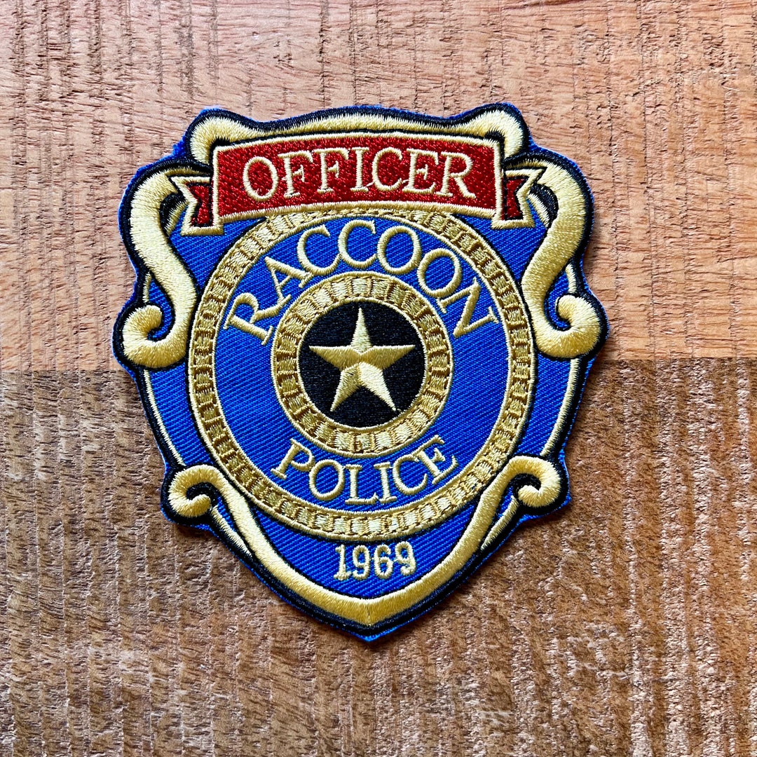 Resident Evil RPD Raccoon Police Department Embroidered Patch Uniform ...