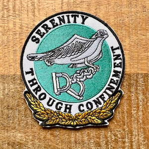 Alien 3 Ellen Ripley Serenity Through Confinement Embroidered Patches ...