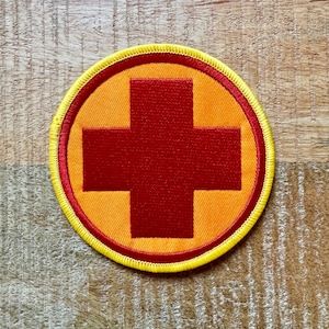 Team Fortress 2 RED Uniform Set Patches Embroidery Iron on Sew Badge ...