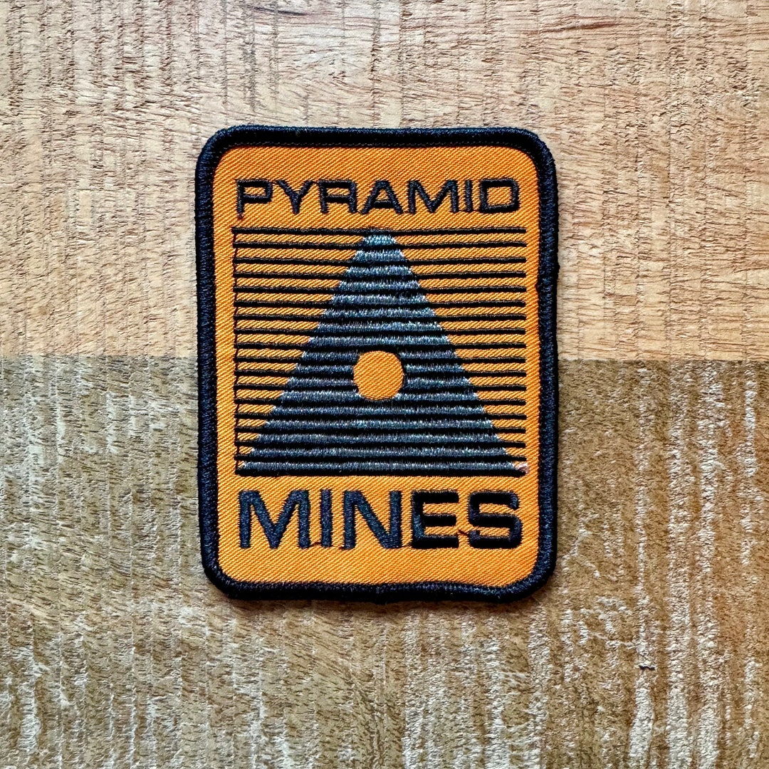 Total Recall Pyramid Mines Uniform Embroidered Patch Iron on Sew Badge ...