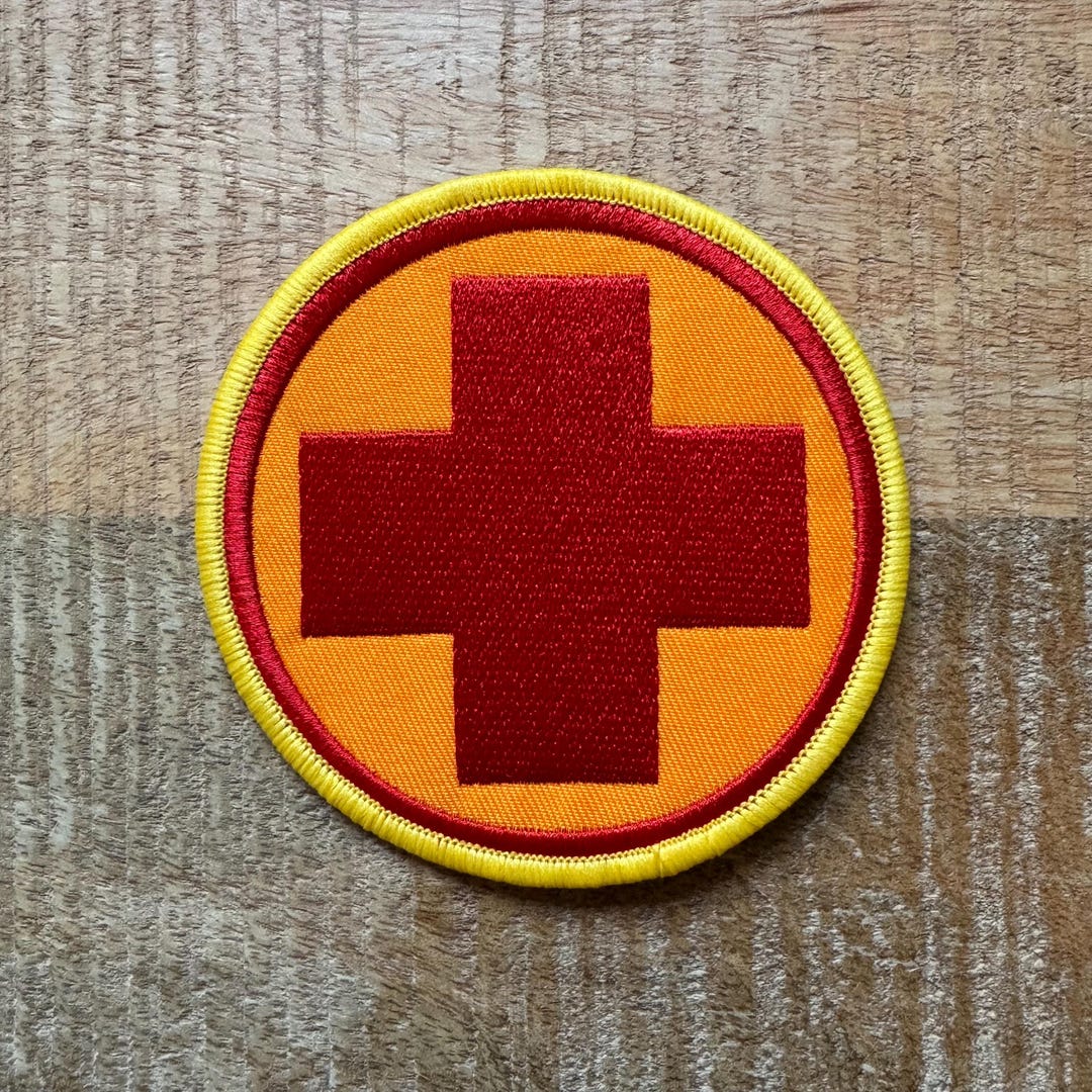 Team Fortress 2 Medic Mr Ludwig Uniform Embroidered Patch Iron on Sew ...