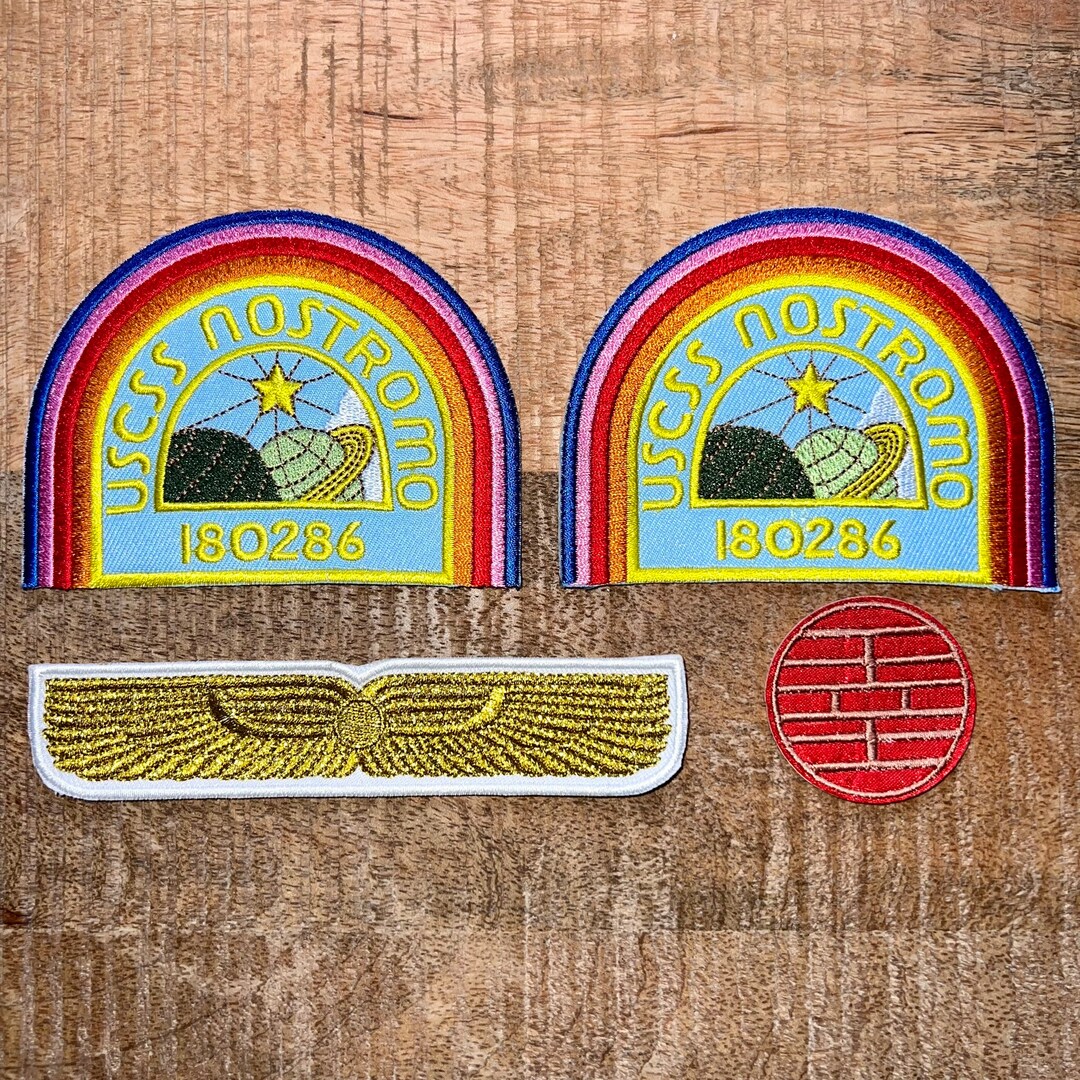 Alien Captain Arthur Dallas Golden Wings Uniform Patch USCSS Nostromo ...