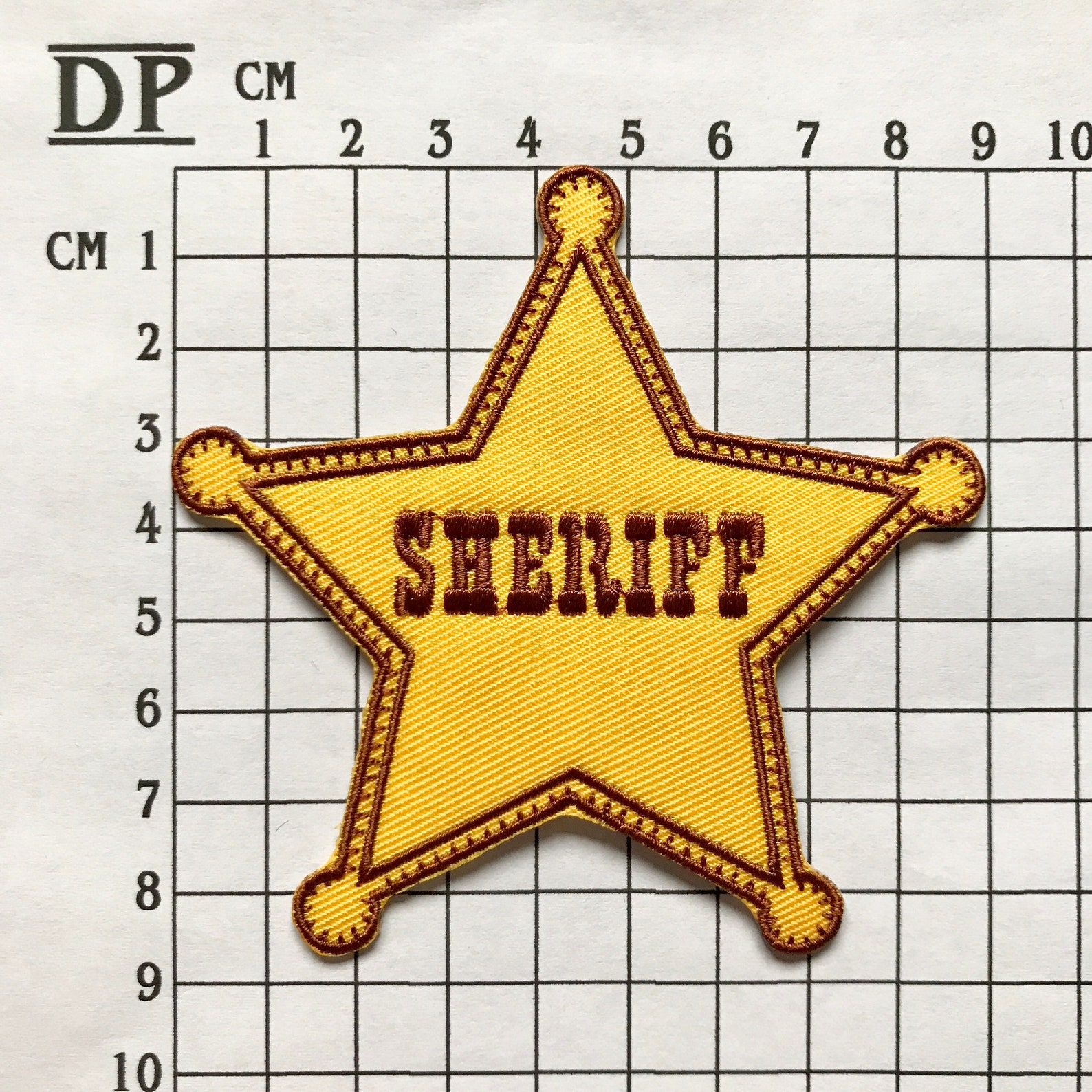 Toy Story Woody Sheriff Badge Embroidered Patch Sew on Iron on | Etsy