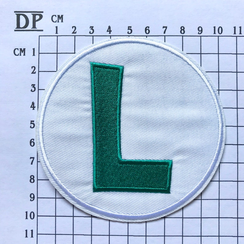 Super Mario Bros Luigi Hat Embroidered Patch Sew on Iron on - Etsy