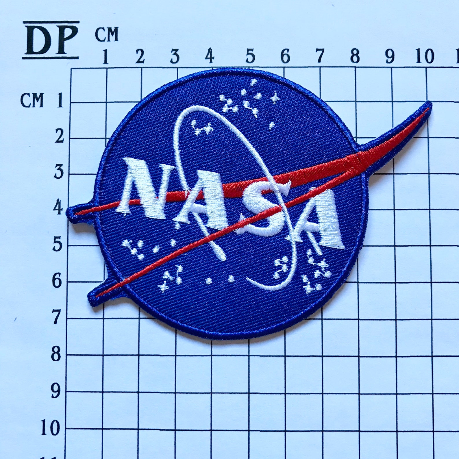 Nasa Logo Astronaut Patch Embroidered Sew on Iron on Patch - Etsy