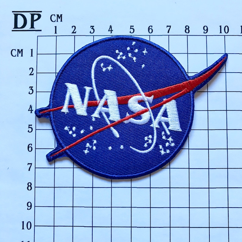 Nasa Logo Astronaut Patch Embroidered Sew on Iron on Patch | Etsy