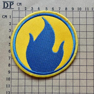 Team Fortress 2 BLU Uniform Set Patches Embroidery Iron on Sew Badge DIY Prop Costume TF2 Pyro ...