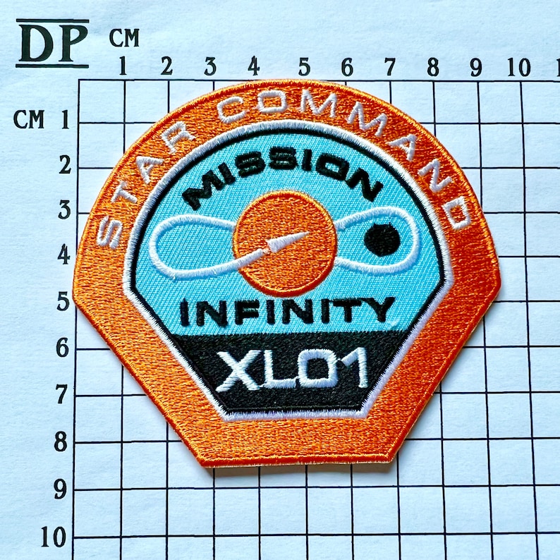 Lightyear Mission Infinity XL01 Uniform Embroidered Patch Iron - Etsy