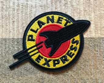 Futurama Planet Express Crew Patch Real Uniform Embroidered | Etsy