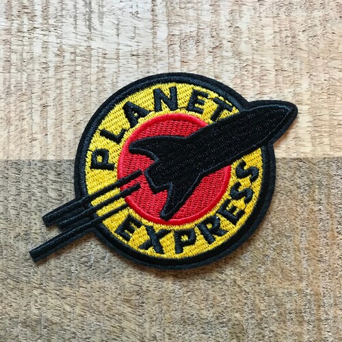 Futurama Planet Express Crew Patch Real Uniform Embroidered - Etsy