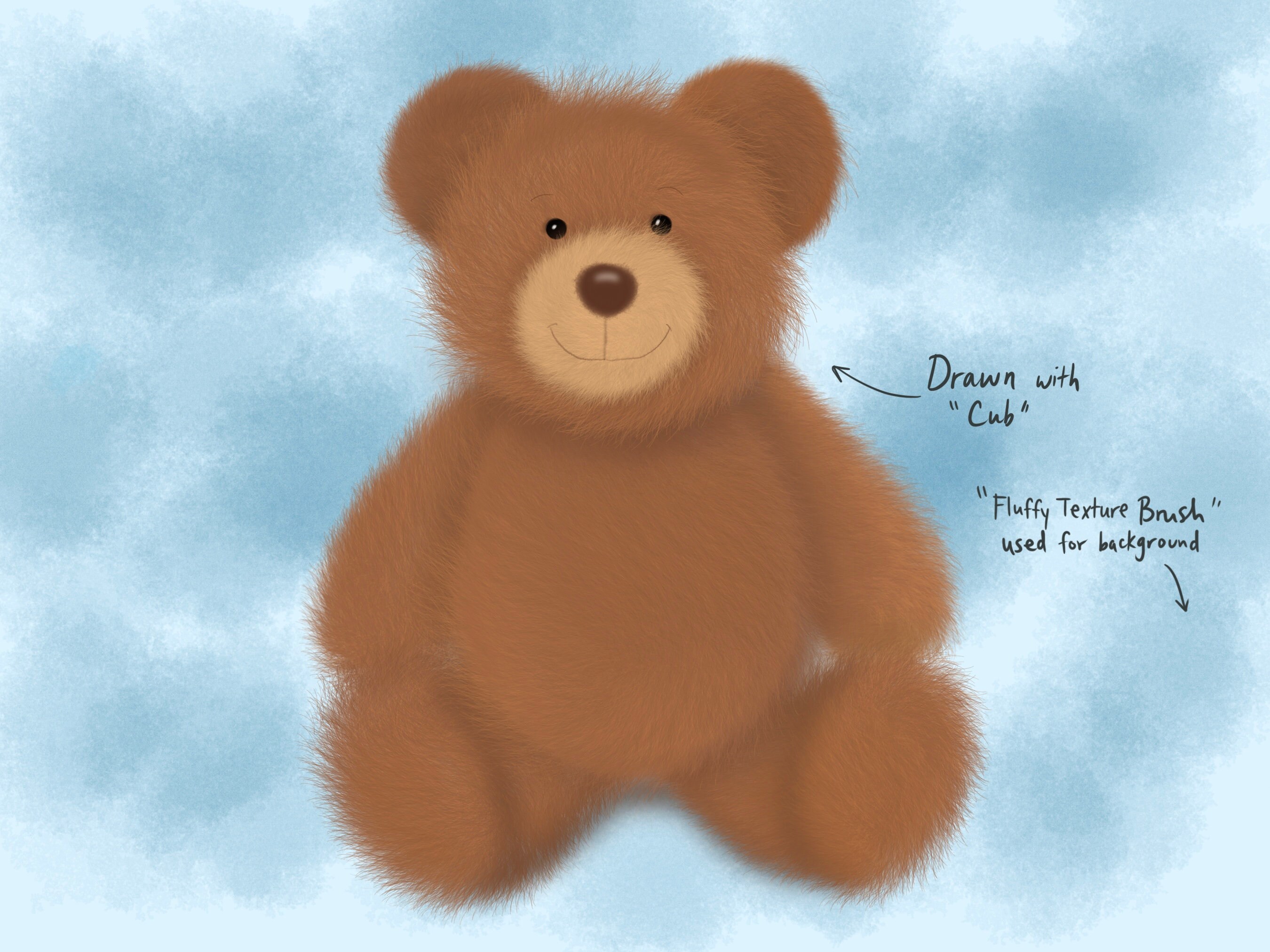 Fur Brushes for Procreate - Realistic Animal Fur Brushes for Procreate ...