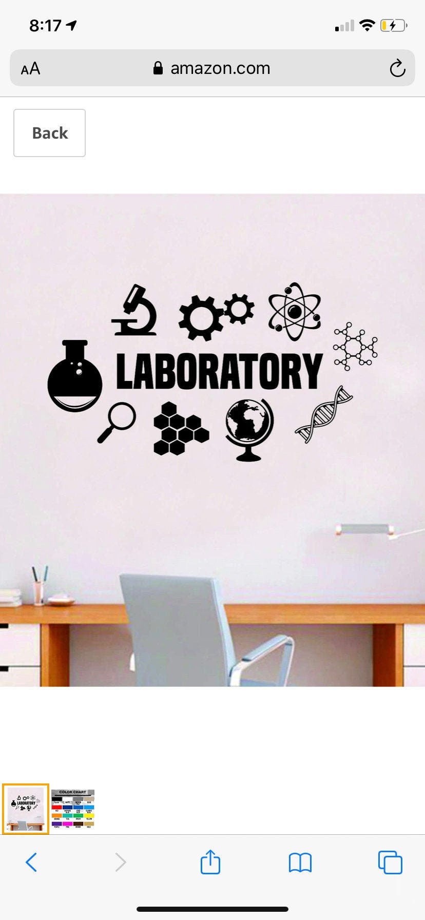 Science Laboratory Quote Decal Sticker Wall Vinyl Art Home | Etsy