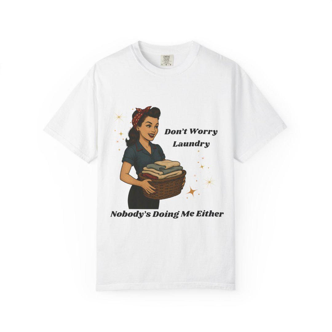 Rockabilly Tee, Retro Laundry Room Funny, Vintage Style T-shirt ...