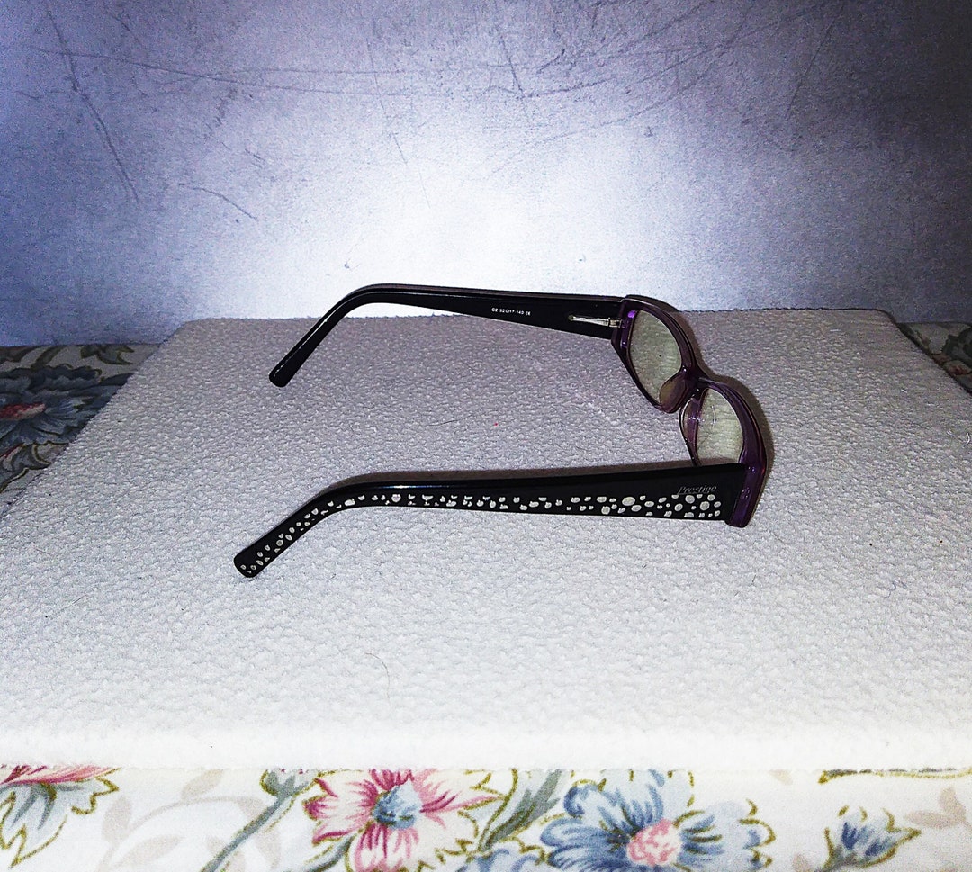 Unisex Prestige Eyeglasses/prescription Glasses/frame Violet - Etsy