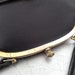 Metal Frame Bag/black Handbag - Etsy