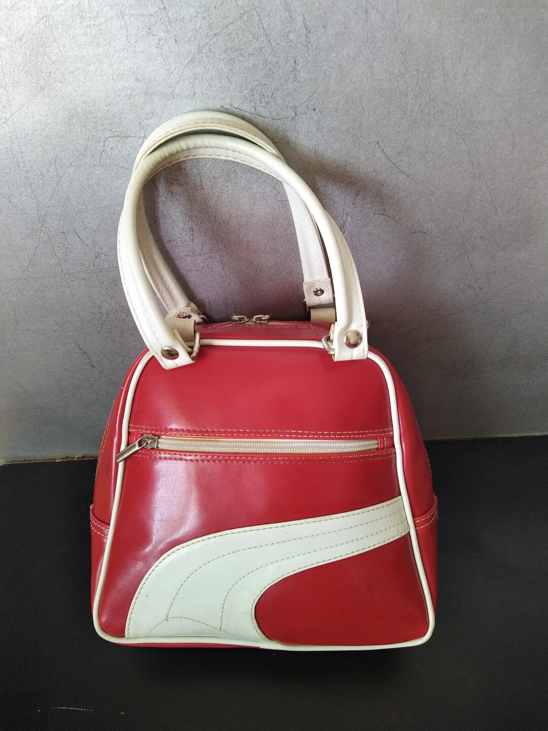 Vintage Red Handbag 1960s - Etsy
