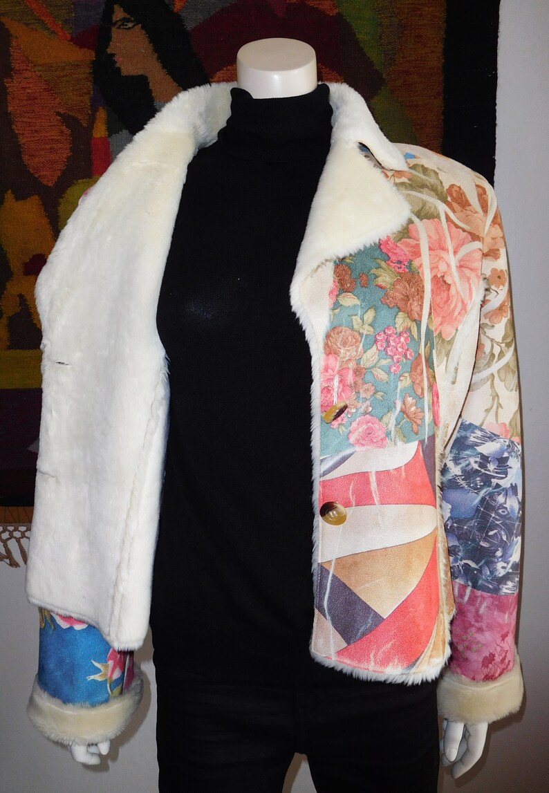 Fashion Studio Multicolor Jacket/vintage/free Shipping - Etsy