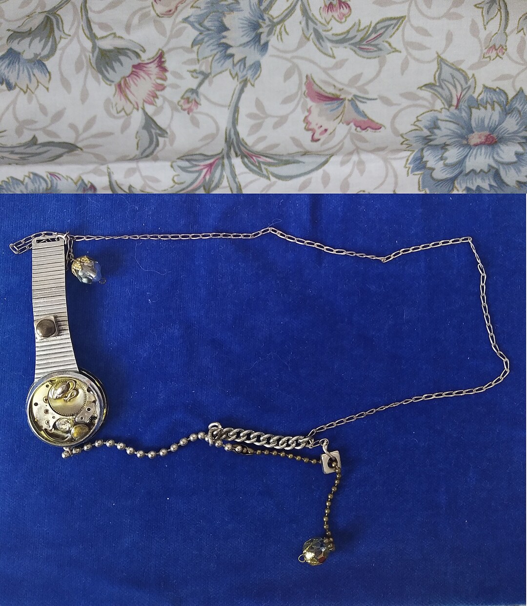 Handmade Necklace Metal Jewelry/clocks - Etsy