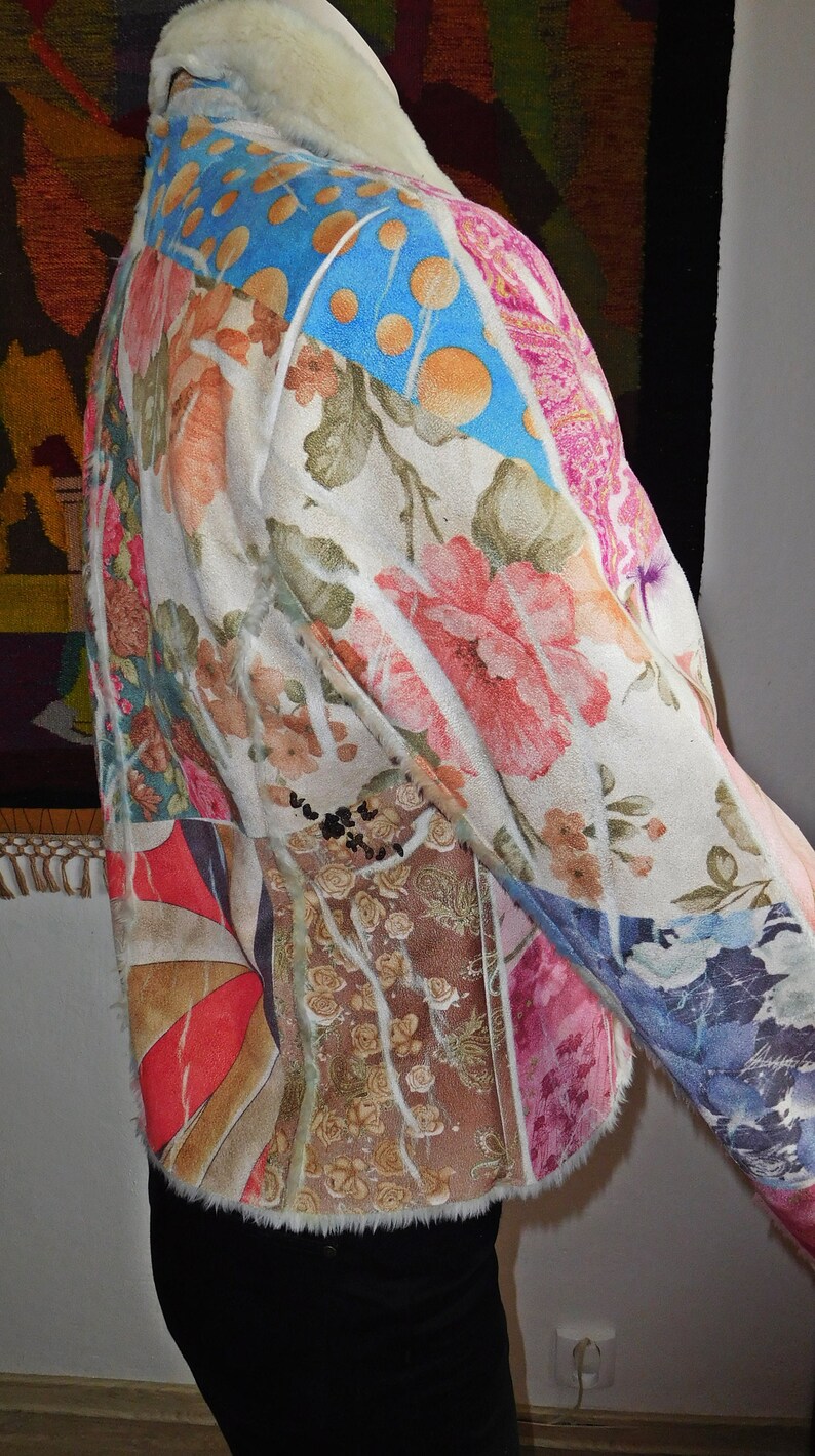 Fashion Studio Multicolor Jacket/vintage/free Shipping - Etsy