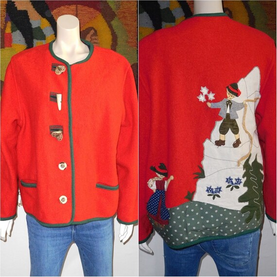 Wool Jacket/Felt Jakcet/Vintage Germany Coat/Free Shi… - Gem