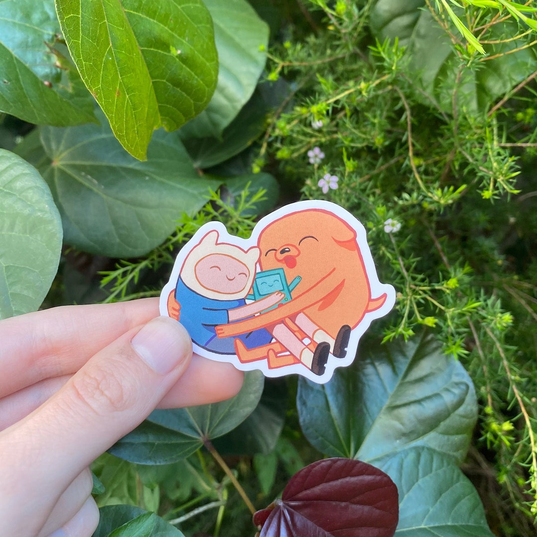 Finn and Jake Sticker - Etsy