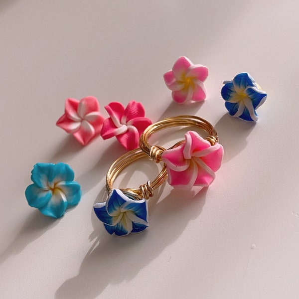 Hibiscus Flower Ring - Etsy