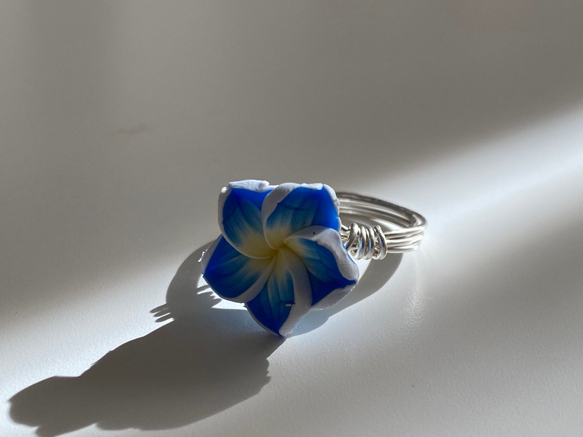 Hibiscus Rings | Etsy