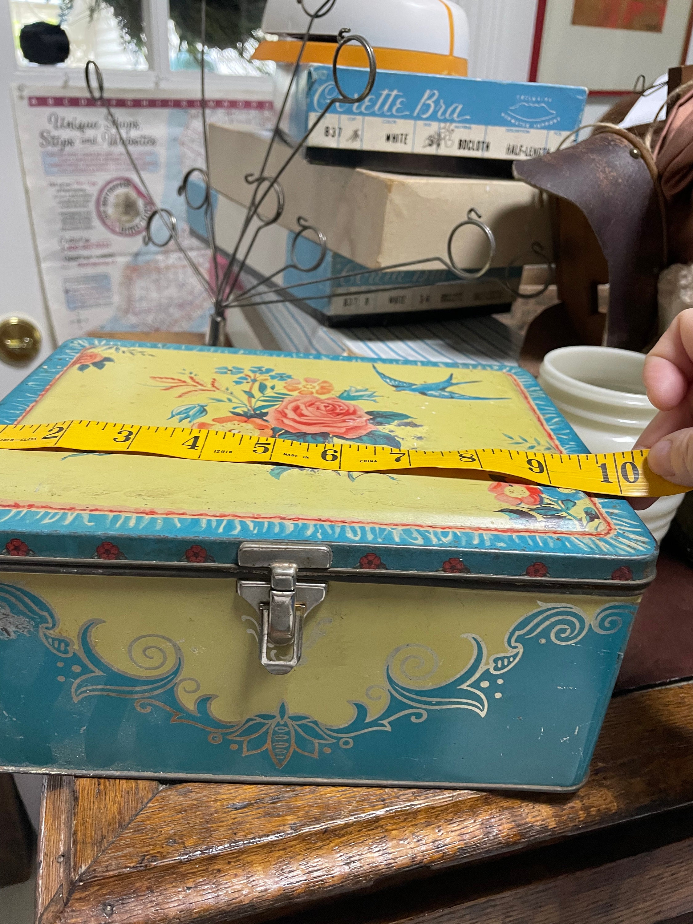 Vintage Blue Bird Toffee Chocolate Tin Harry Vincent - Etsy