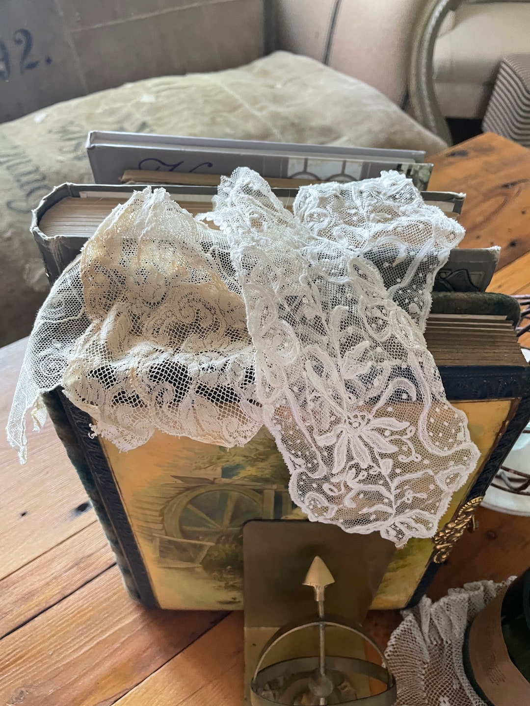 Antique Fine Lace Needlework 4 Pieces Sewing Notions - Etsy