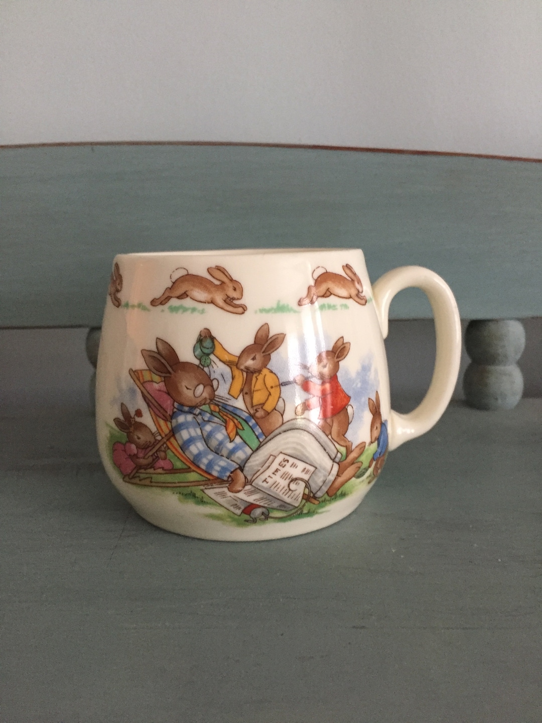 Vintage Royal Doulton Bunnykins Child Mug - Etsy