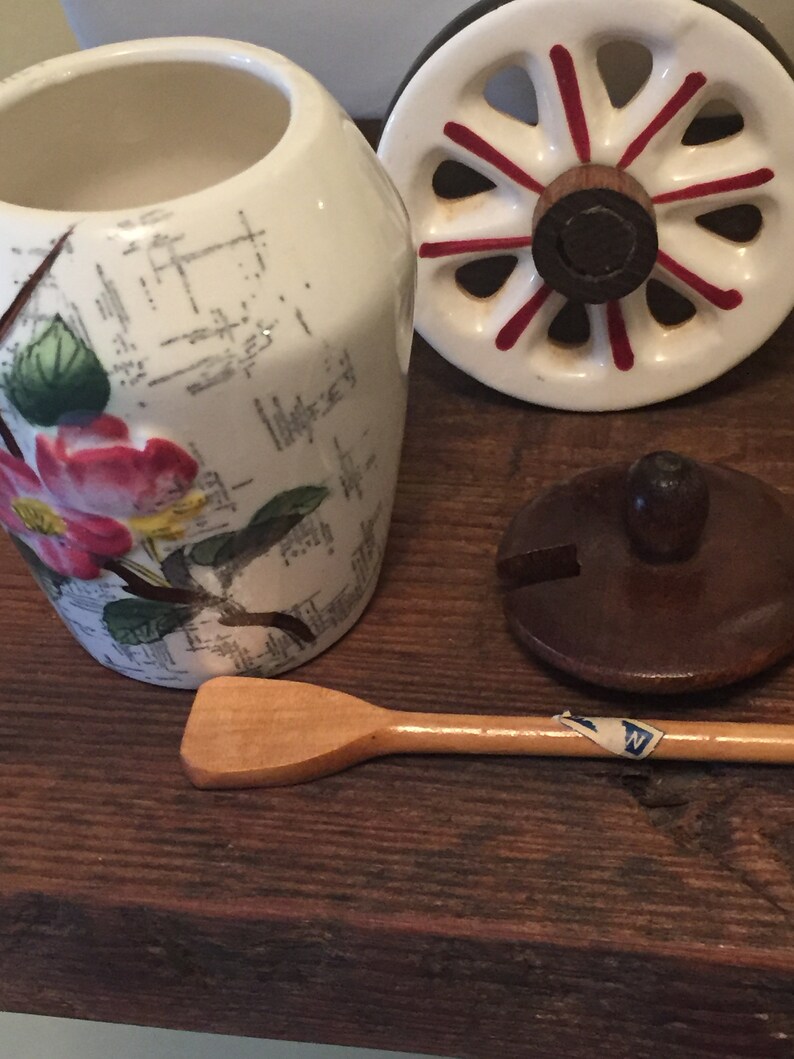 Vintage Napco Japan Ceramic Cruet Set Condiments Cart Salt and | Etsy