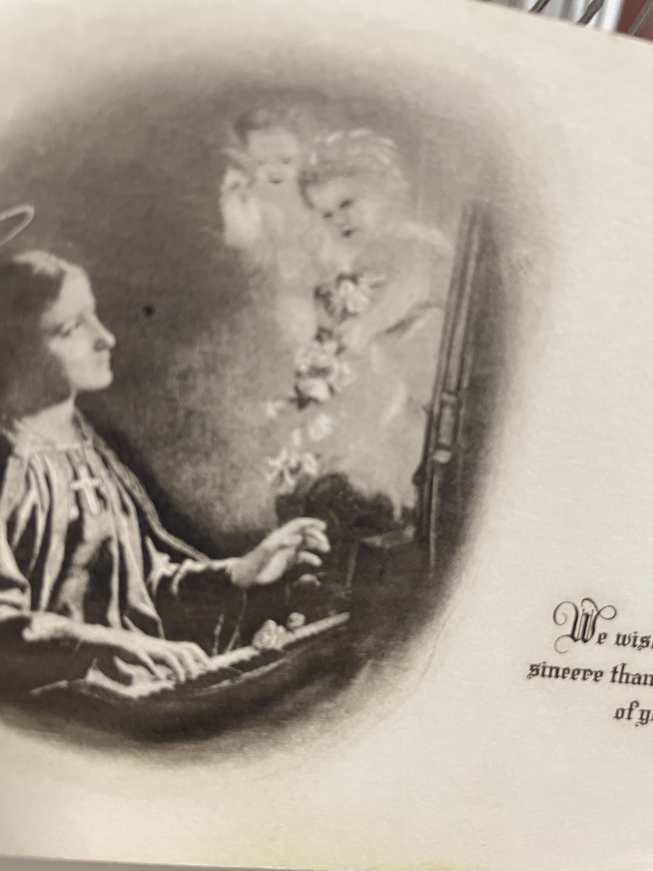 Antique Funeral Mourning Card With Spirits 1900 - Etsy