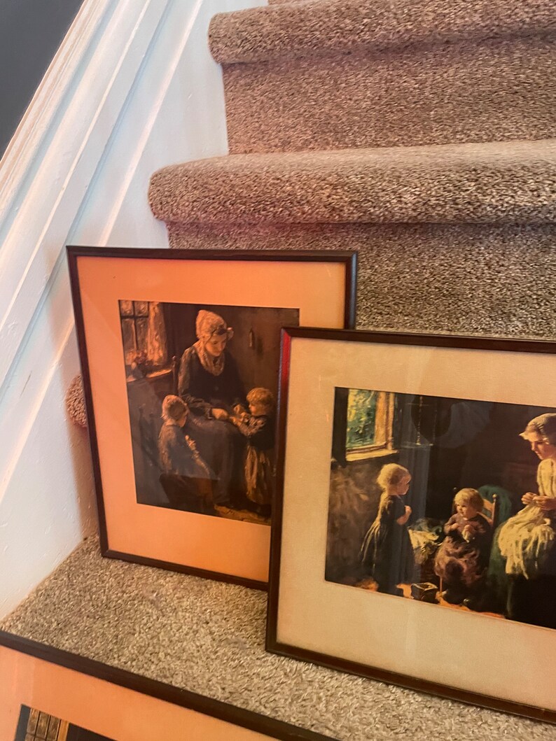 Vintage Bernhard Pothast Dutch Artist 5 Framed Prints Rare - Etsy