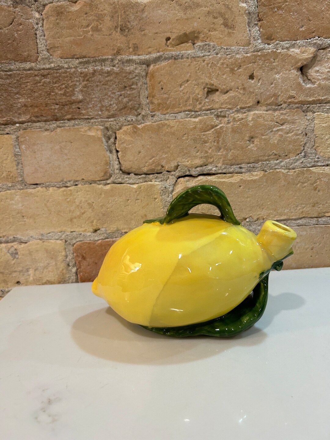 Vintage Peccati Di Capri Napoli Italy Lemon Bottle for Oil Vinegar Etc ...