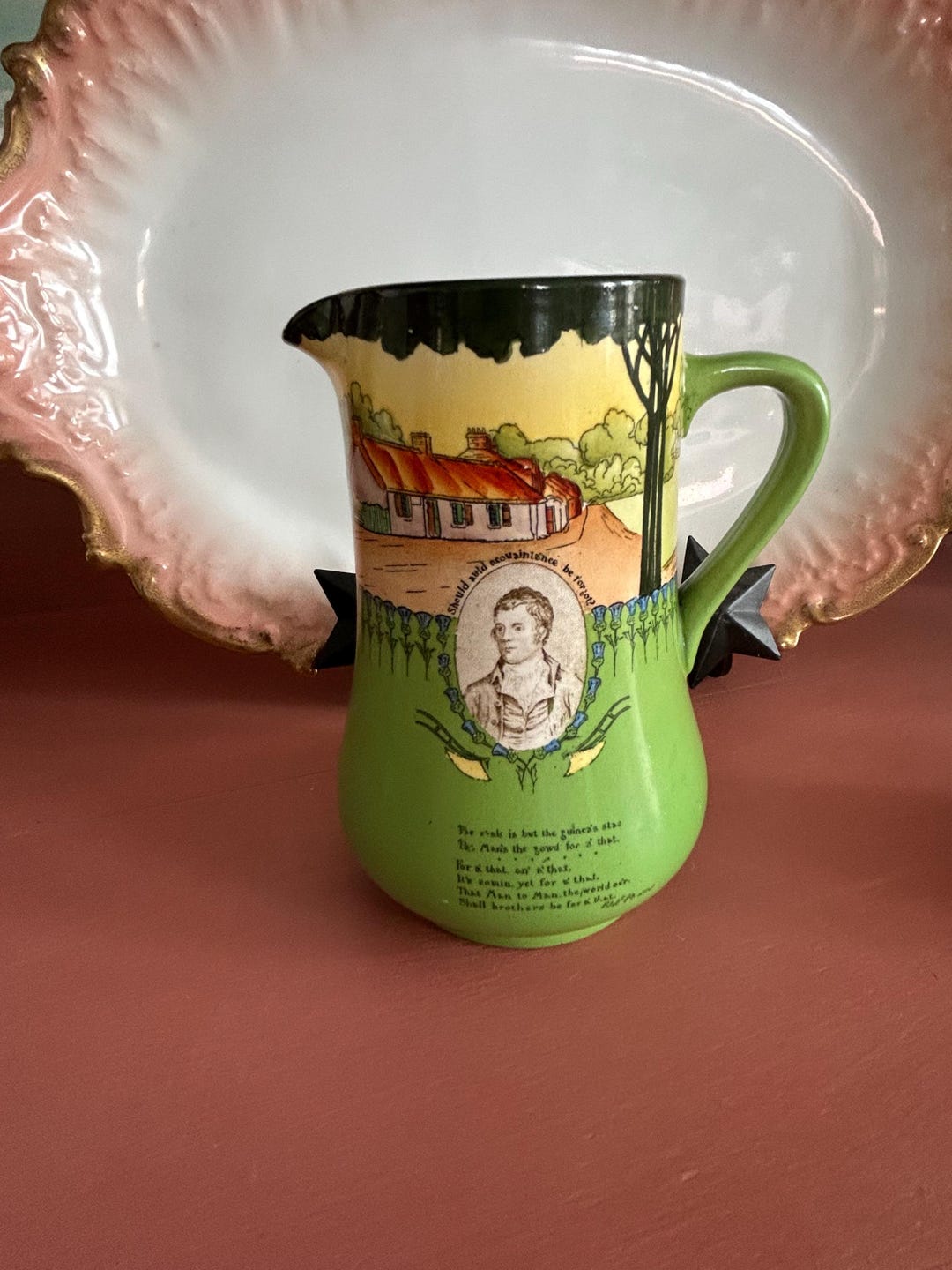 Antique Robbie Burns Frank Beardmore Fenton 1900 Burns and His Birth ...