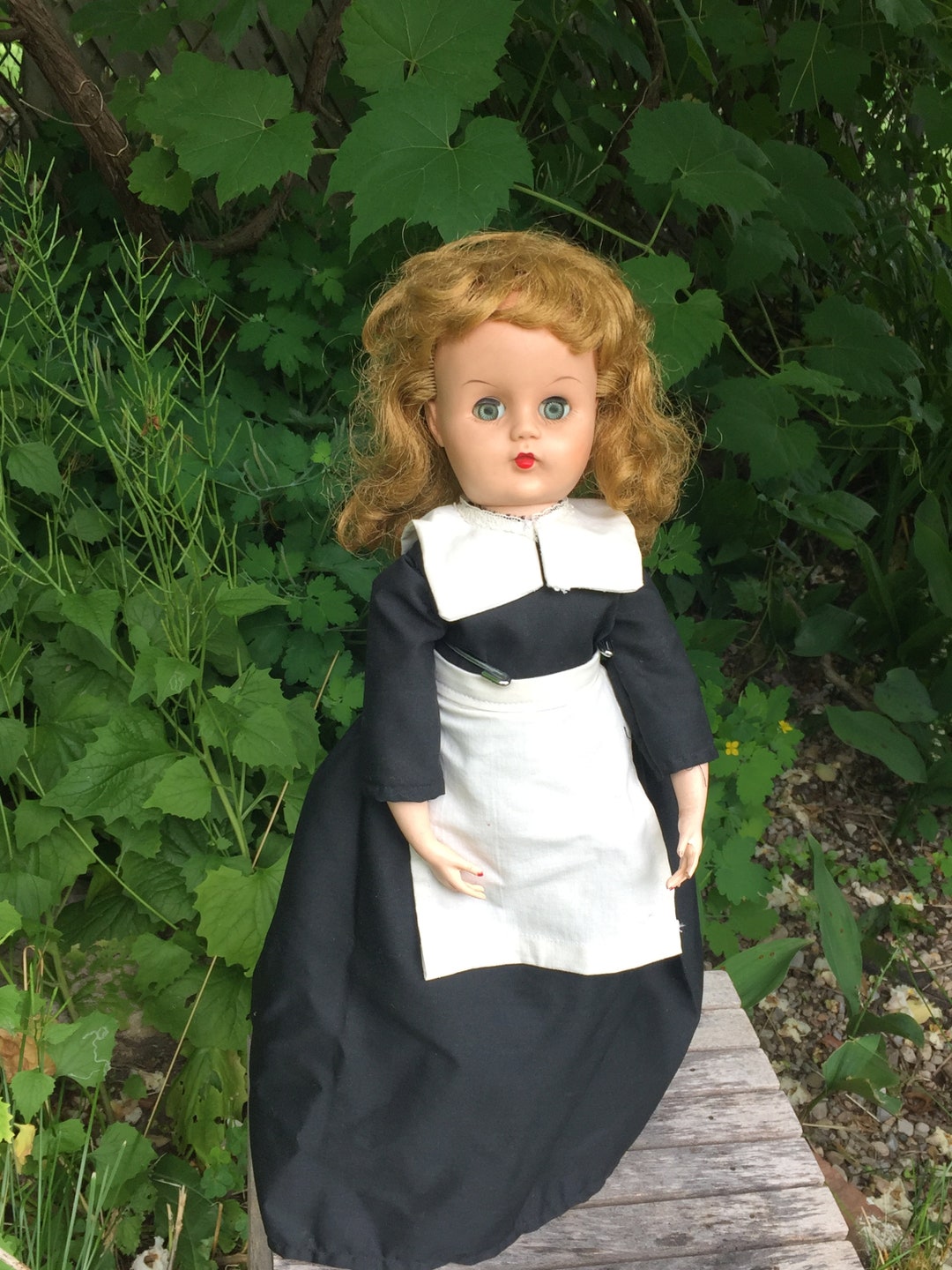 Vintage Doll Pilgrim and Quaker Outfit Halloween Decor 1950s - Etsy