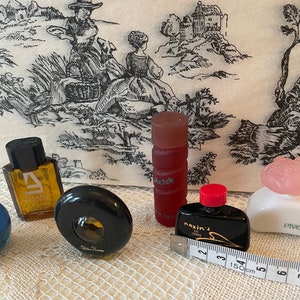 Vintage French Perfume Sample Bottles Rare Discontinued Scents Maxims ...