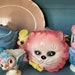 Vintage Lefton Pink Cat Wall Pocket 1950s Kitsch - Etsy