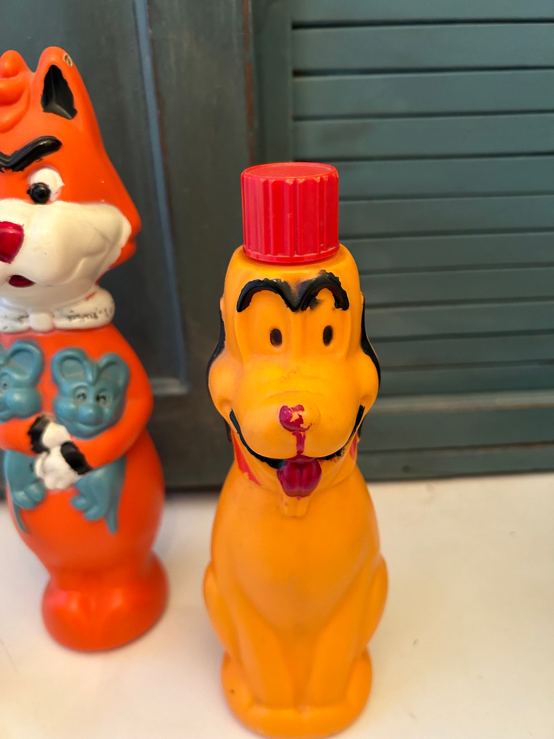 Vintage Mr Jinks ,pluto and Donald Duck Soap Dispenser Bottles 1960s ...