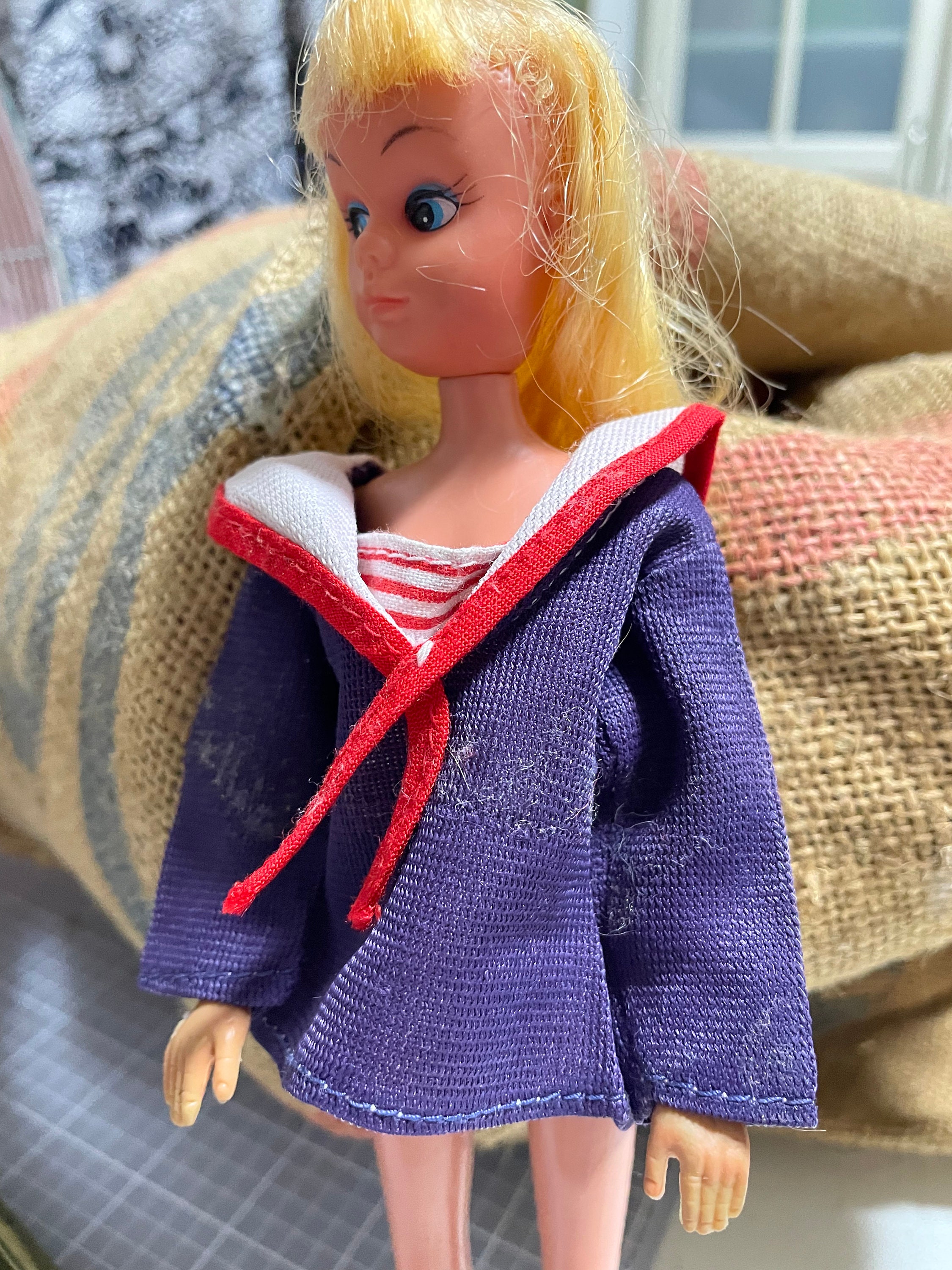 Vintage Barbie Clothes Skipper Sailor Shirt and Blythe Jean | Etsy